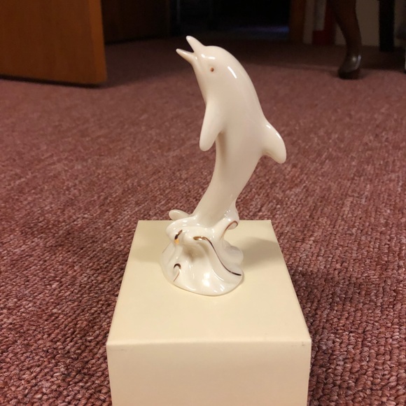 Lenox | Other | Lenox Dolphin Figurine With 24k Gold Accents | Poshmark